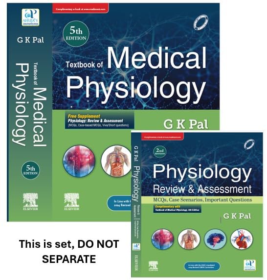 TEXTBOOK OF MEDICAL PHYSIOLOGY 2ND/2026 -GK PAL – Naresh Books