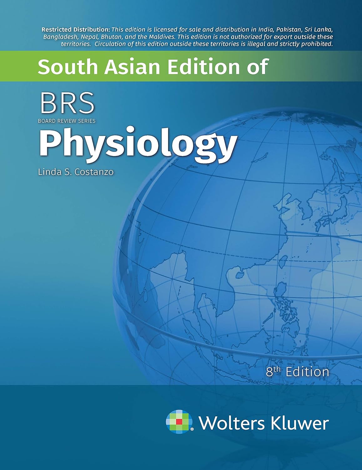 BRS PHYSIOLOGY 8SA/2022 - LINDA COSTANZO – Naresh Books