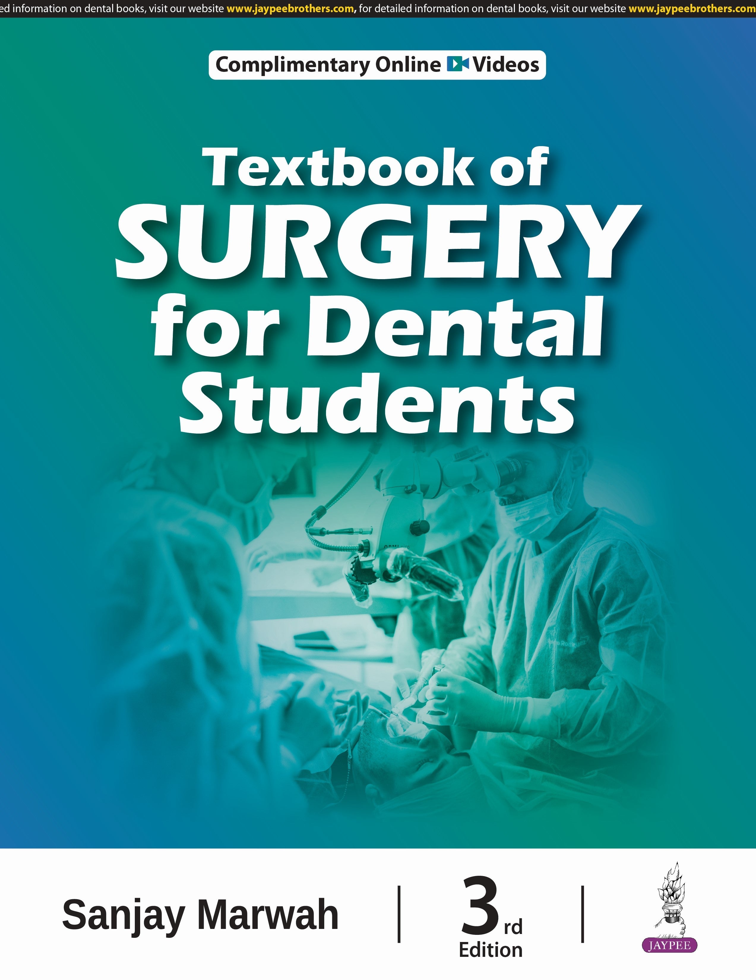 Textbook of Surgery for Dental Students 3rd/2025 – Naresh Books