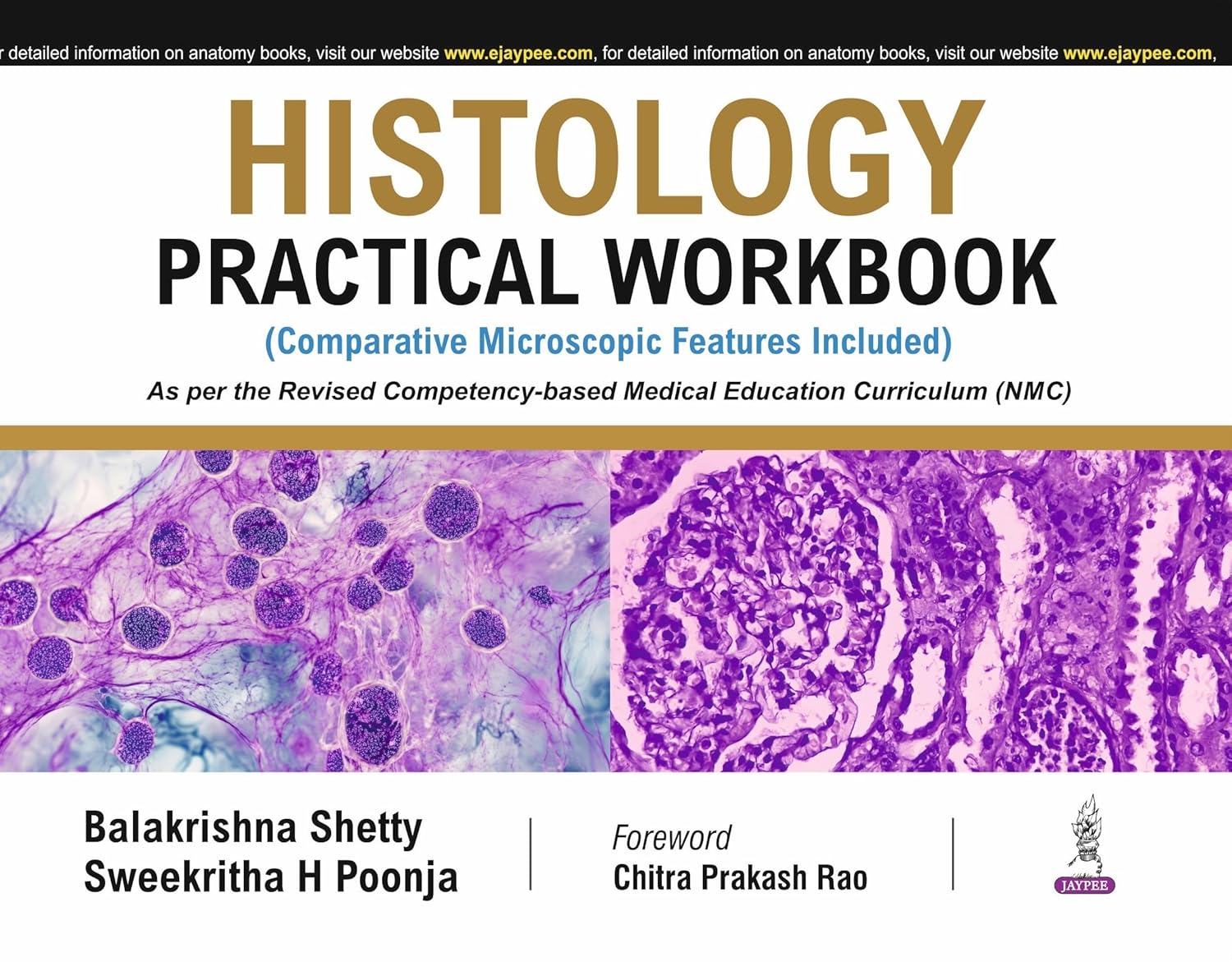 HISTOLOGY PRACTICAL WORKBOOK 1ST/2026 - BALAKRISHNA SHETTY – Naresh Books