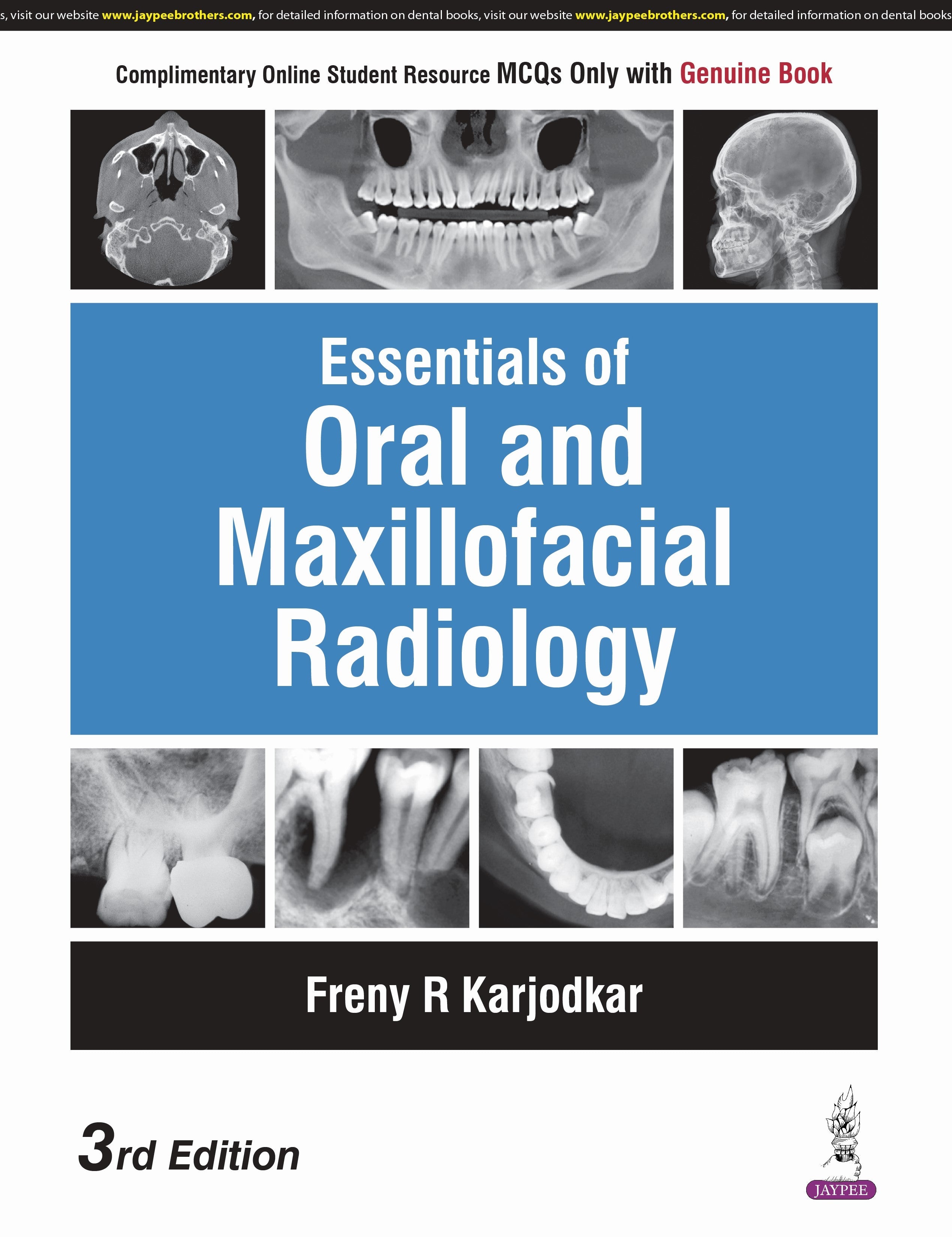 Essentials Of Oral and Maxillofacial Radiology 3rd/2025 – Naresh Books